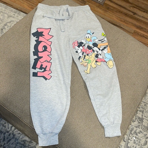 Disney | Pants & Jumpsuits | Disney Mickey Mouse Jogger Sweatpants ...
